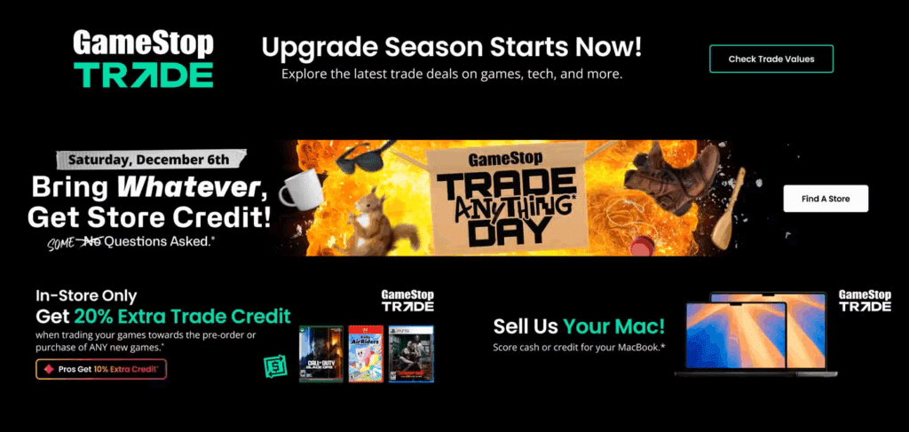 GameStop confuses gamers with Trade Anything Day - The Escapist