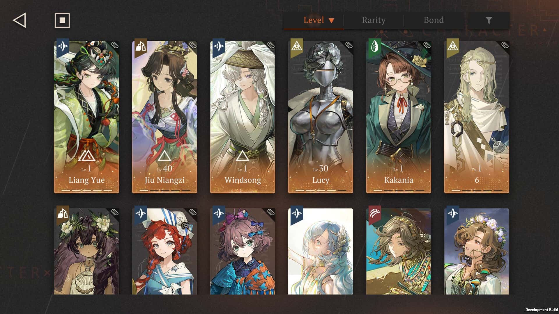 Reverse 1999 Ranked Character Tier List