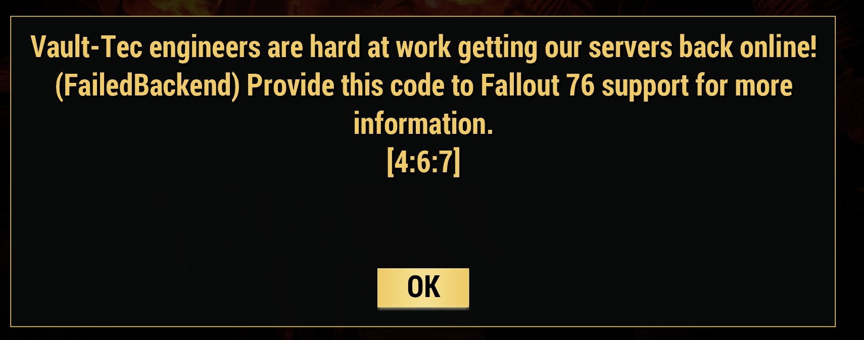 Fallout 76 server status frustrates players after Burning Springs ...