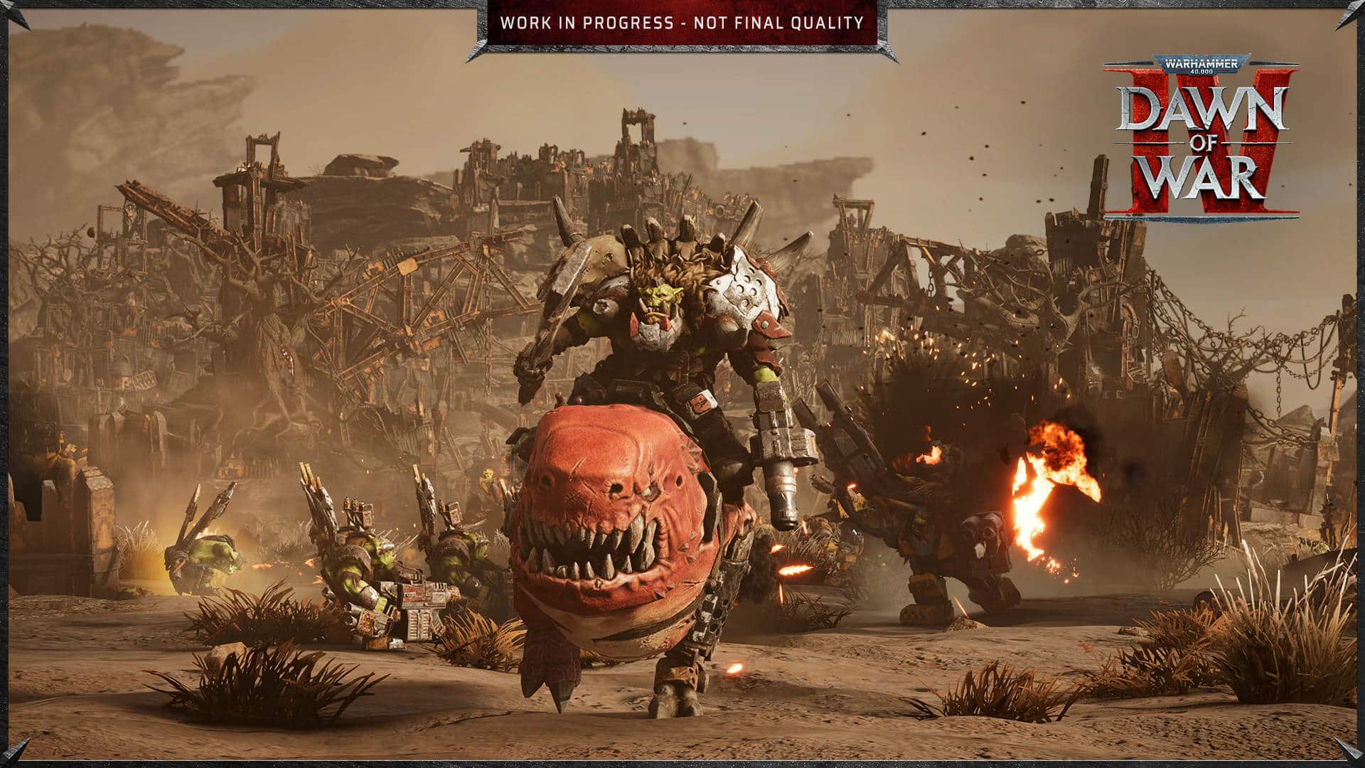 Dawn of War IV Orc Faction units revealed in new gameplay trailer - The ...