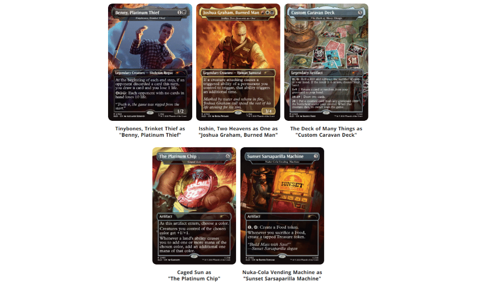 MtG: Fallout Secret Lair tips a cap to the TV show - The Escapist