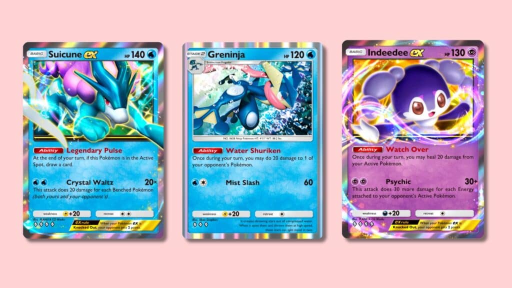 Best water decks in Pokémon TCG Pocket