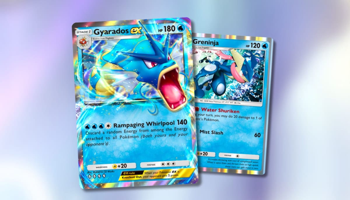 Best water decks in Pokémon TCG Pocket