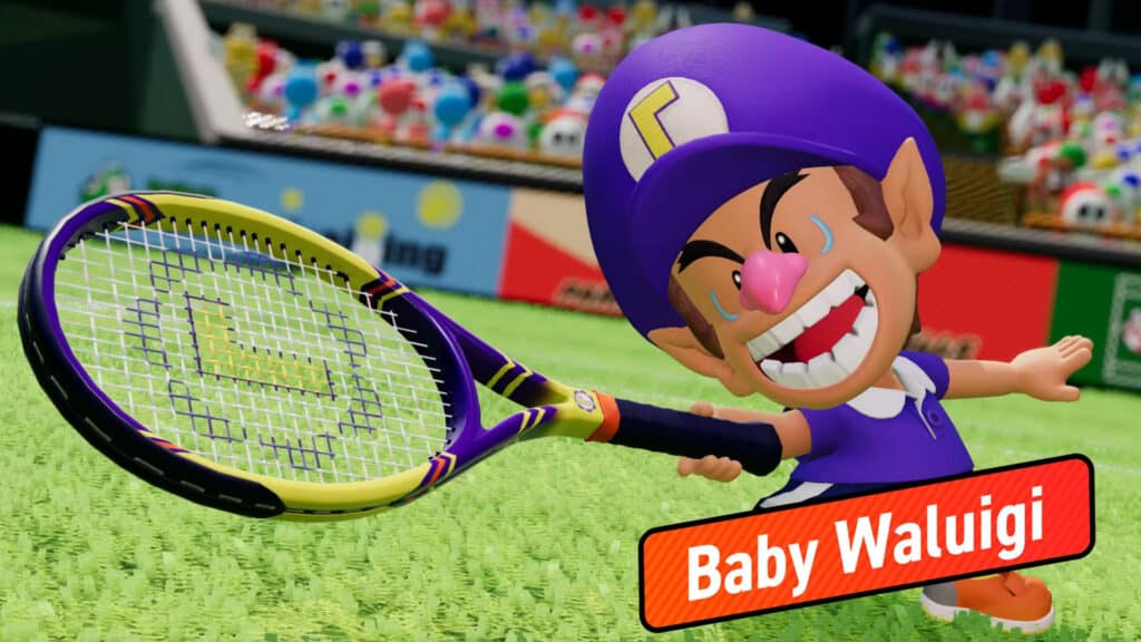 Mario Tennis Fever will force you to look at horrid child, Baby Waluigi ...